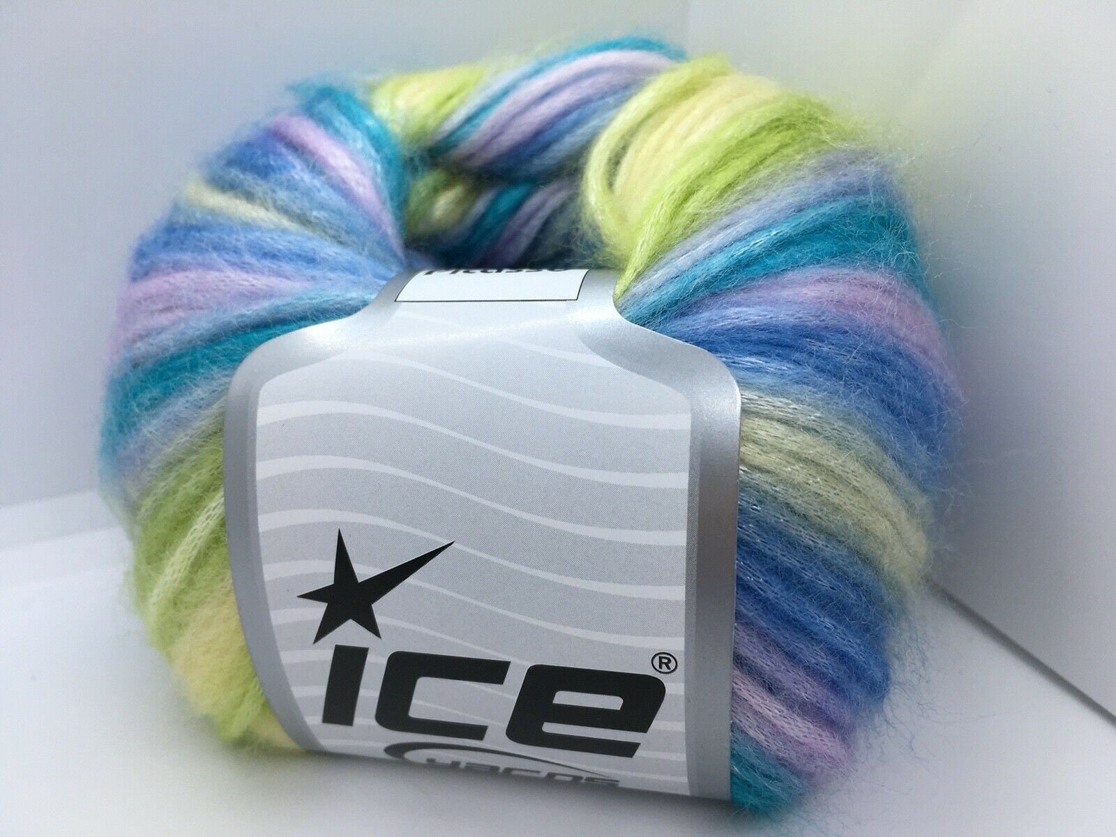 Turquoise Bluelilac Pink Light Green Yellow Picasso Ice Yarns 65917 ...