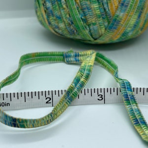 Namaste Ribbon Yarn 80347 Ice Yarns Blue, Green, Yellow Ribbon ...