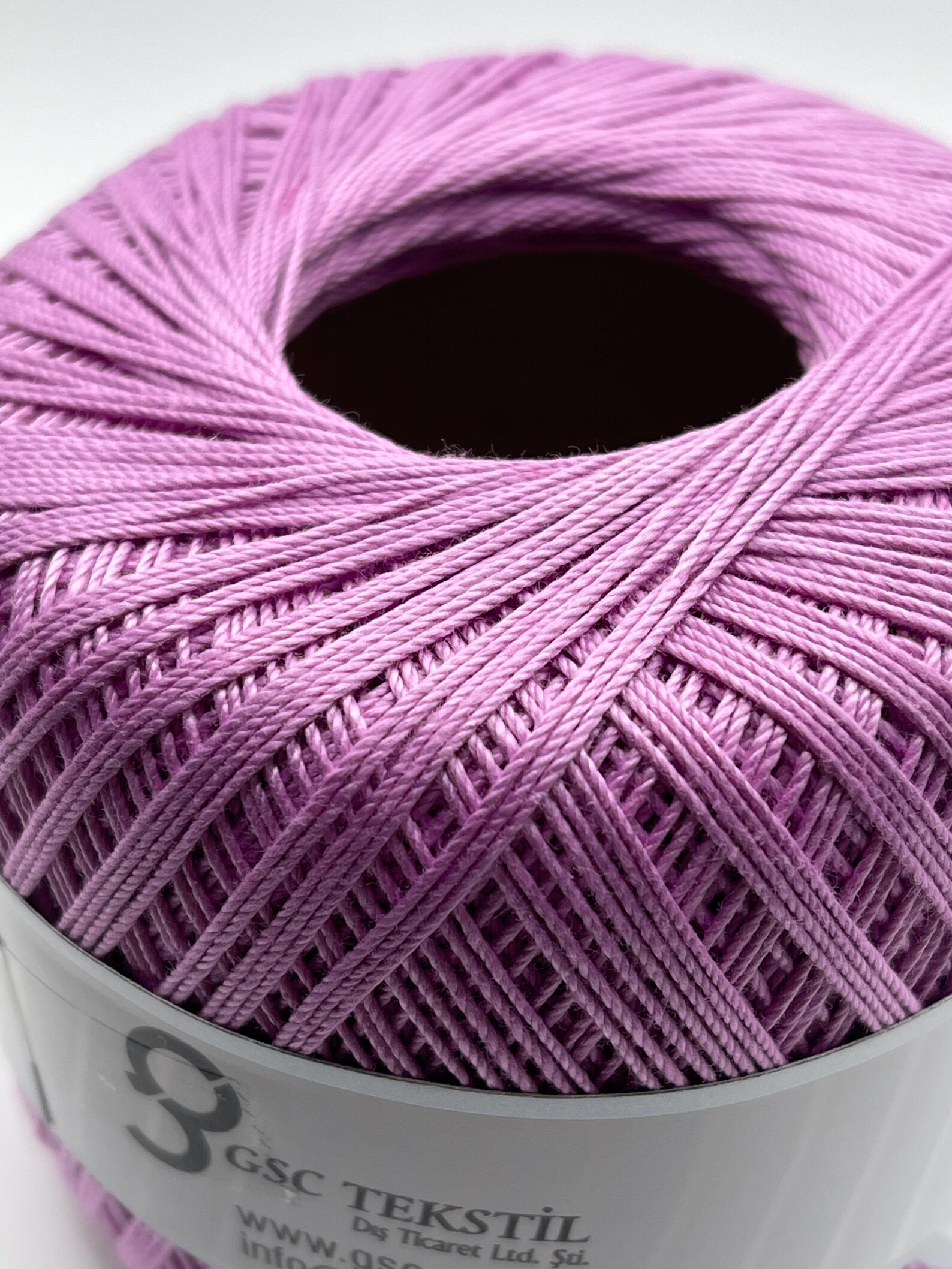 Orchid Pink Daphne Cotton Crochet Thread 51249 Ice Yarns 100% ...