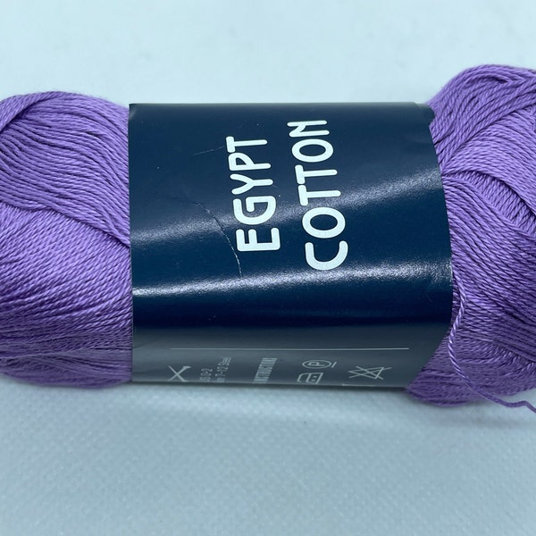 100% Egyptian Cotton Yarn - Etsy