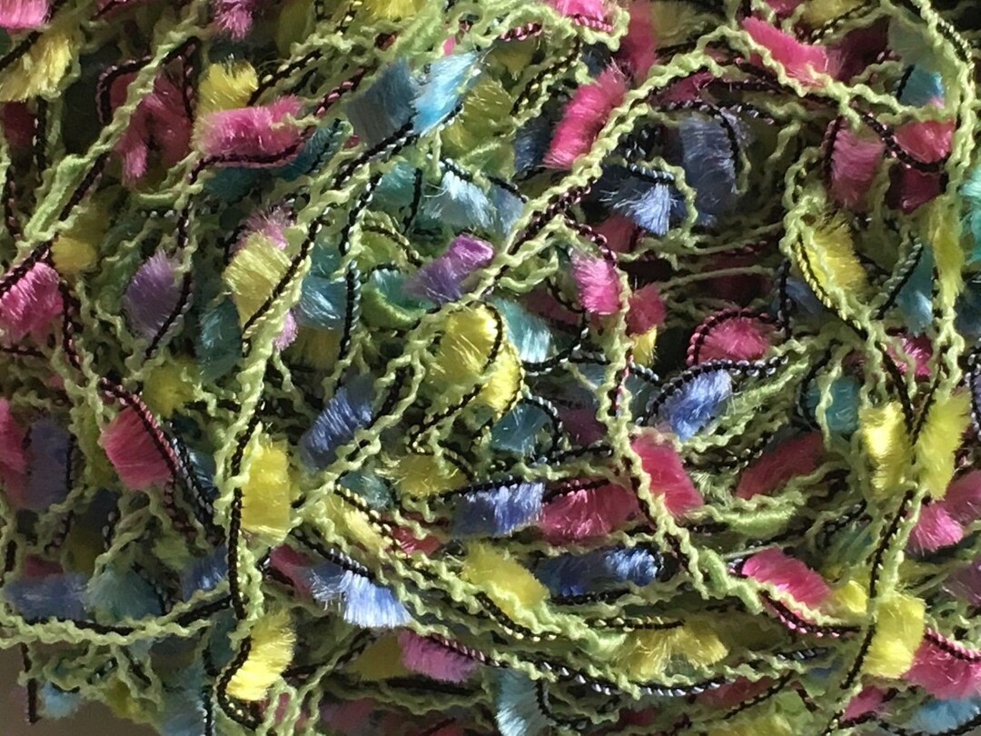 Green, Blue, Pink Flag Yarn - Dark Horse Yarns Flag #407 New Bloom Mini ...