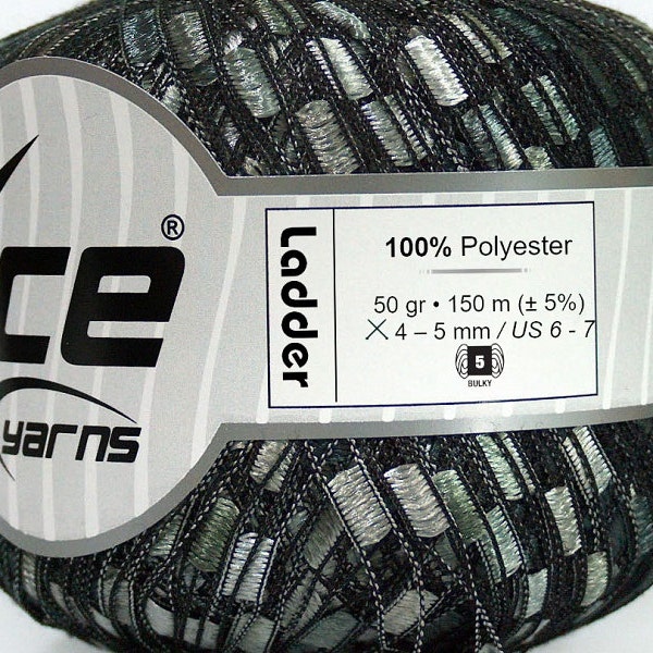 Ladder Ribbon Yarn - Etsy