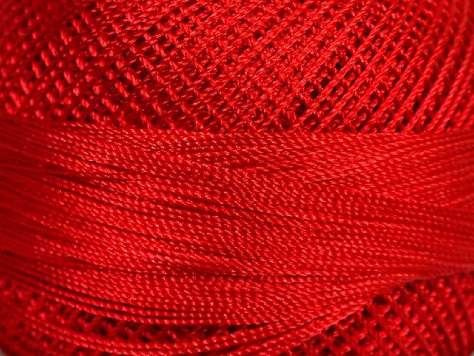 True Red Yarn Art Tulip Size 10 Microfiber Thread 17314 50 Gr - Etsy