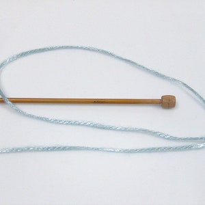 Rock Star #65508 Light Blue Metallic Sheen, Soft Nylon, Fuzzy Merino ...