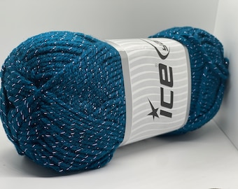 Gray Silver Sale Metallic Yarn 71814 Ice Yarns Metallic Accent Worsted ...