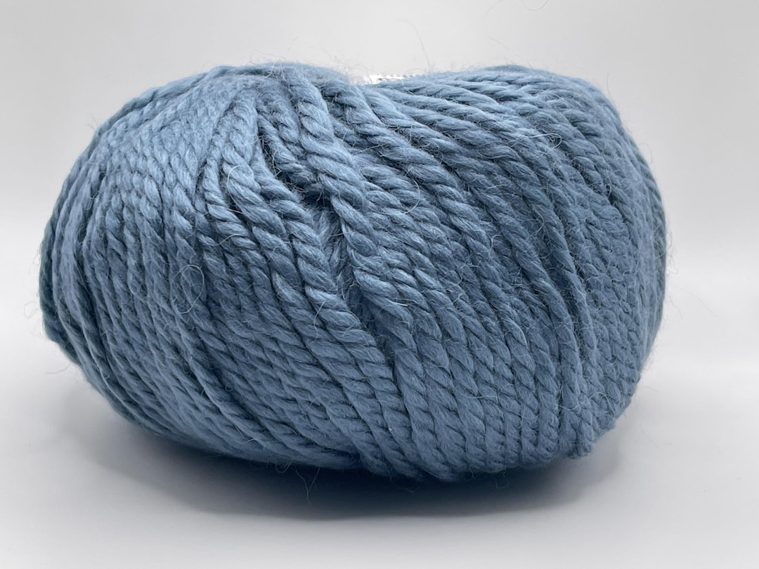 Slate Blue Alpaca Bulky 25406 Ice Yarns Alpaca Wool Acrylic Blend Yarn ...