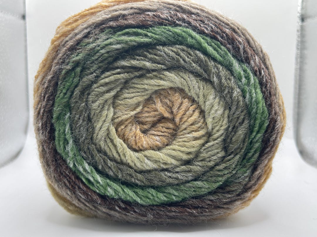 Green Brown Sage Tan Galaxy Cake Yarn 78528 Ice Yarns Premium Acrylic ...