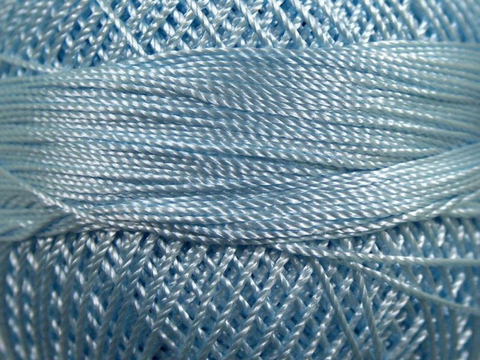 Baby Blue - Yarn Art Tulip Size 10 Microfiber Thread 17320 50 Gr 273 ...