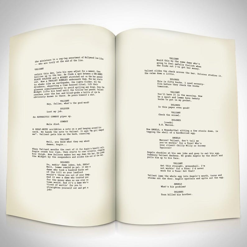 Roger Rabbit Script Limited Signature Edition Custom Frame - Etsy