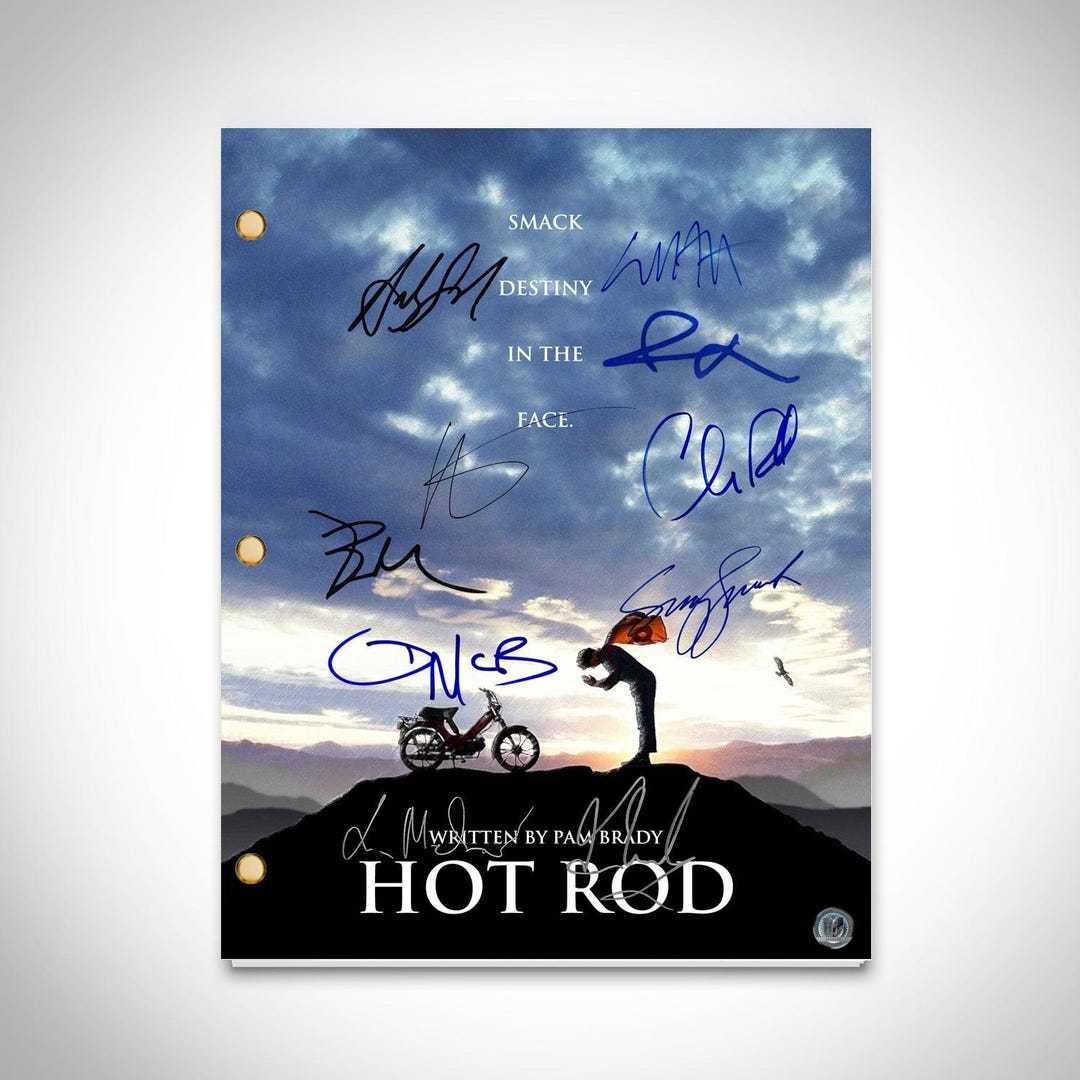 Hot Rod Script Limited Signature - Etsy