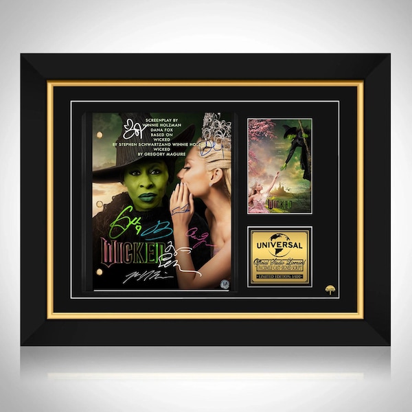 Wicked Signed Poster - Etsy