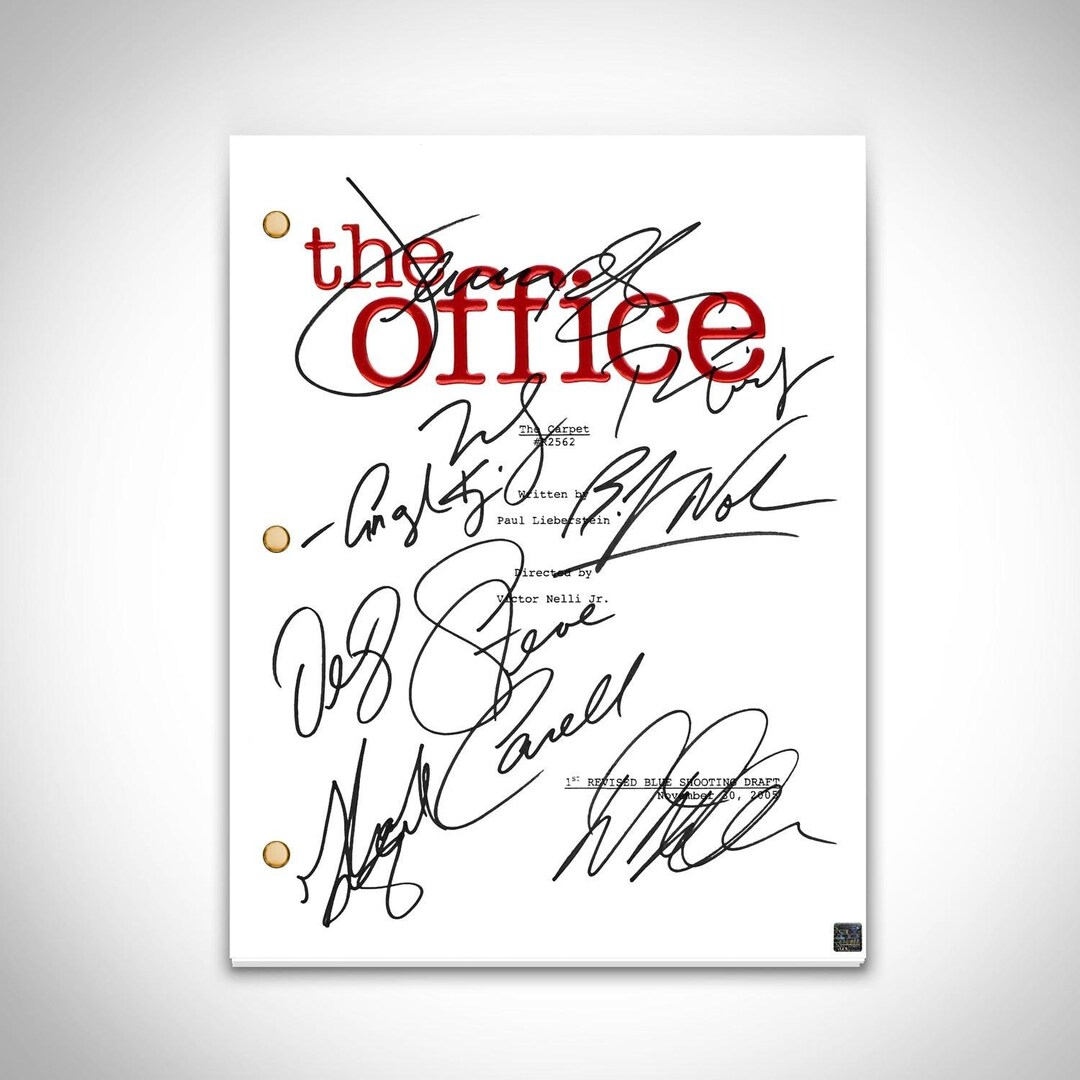 The Office Script Limited Signature Edition - Etsy