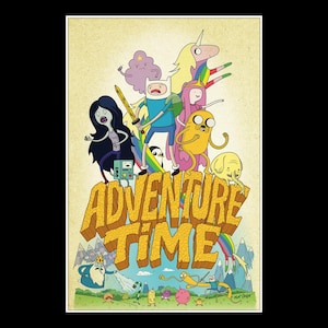 Adventure Time Script Limited Signature Edition Custom Frame - Etsy