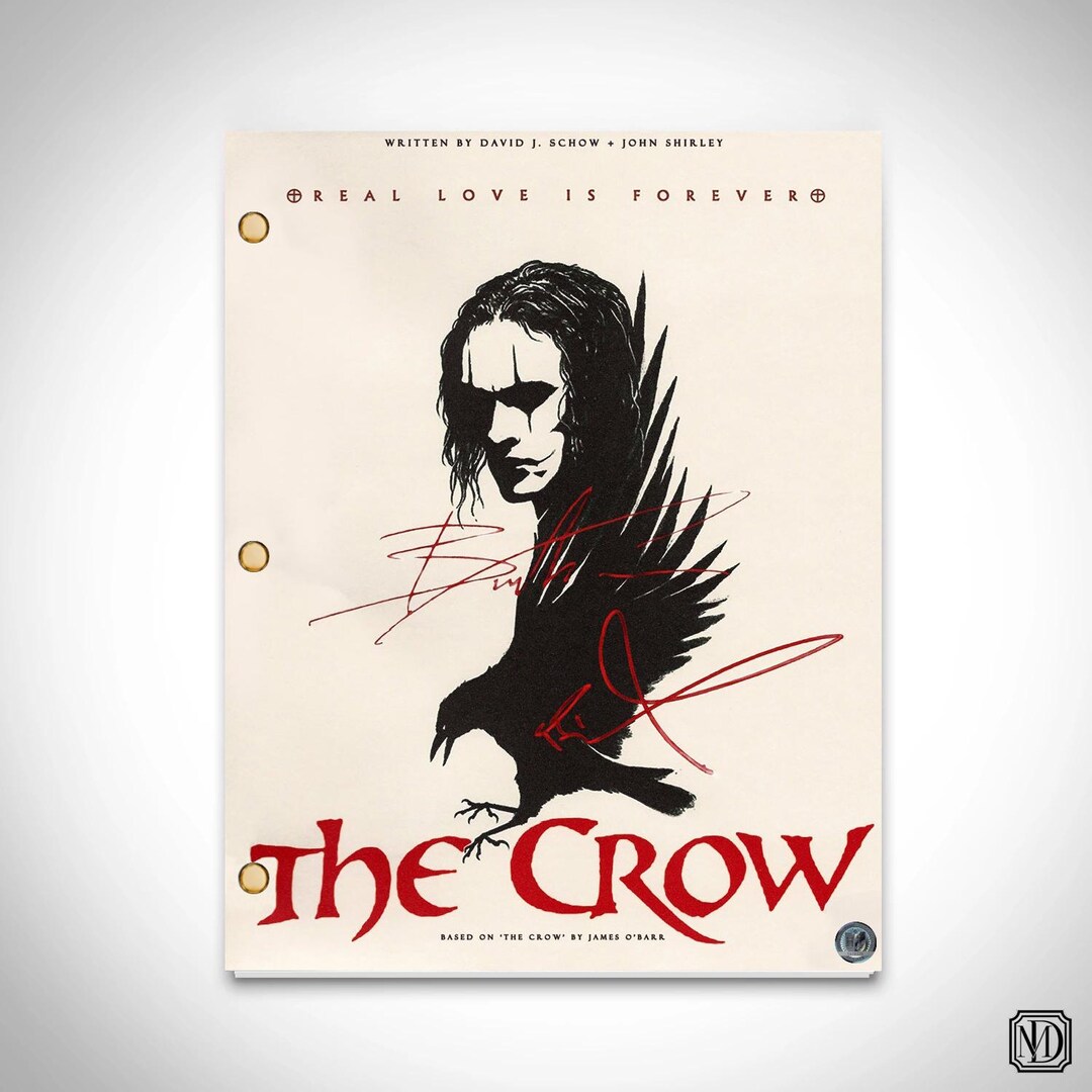 The Crow Script Limited Signature Edition - Etsy