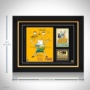 Adventure Time Script Limited Signature Edition Custom Frame - Etsy