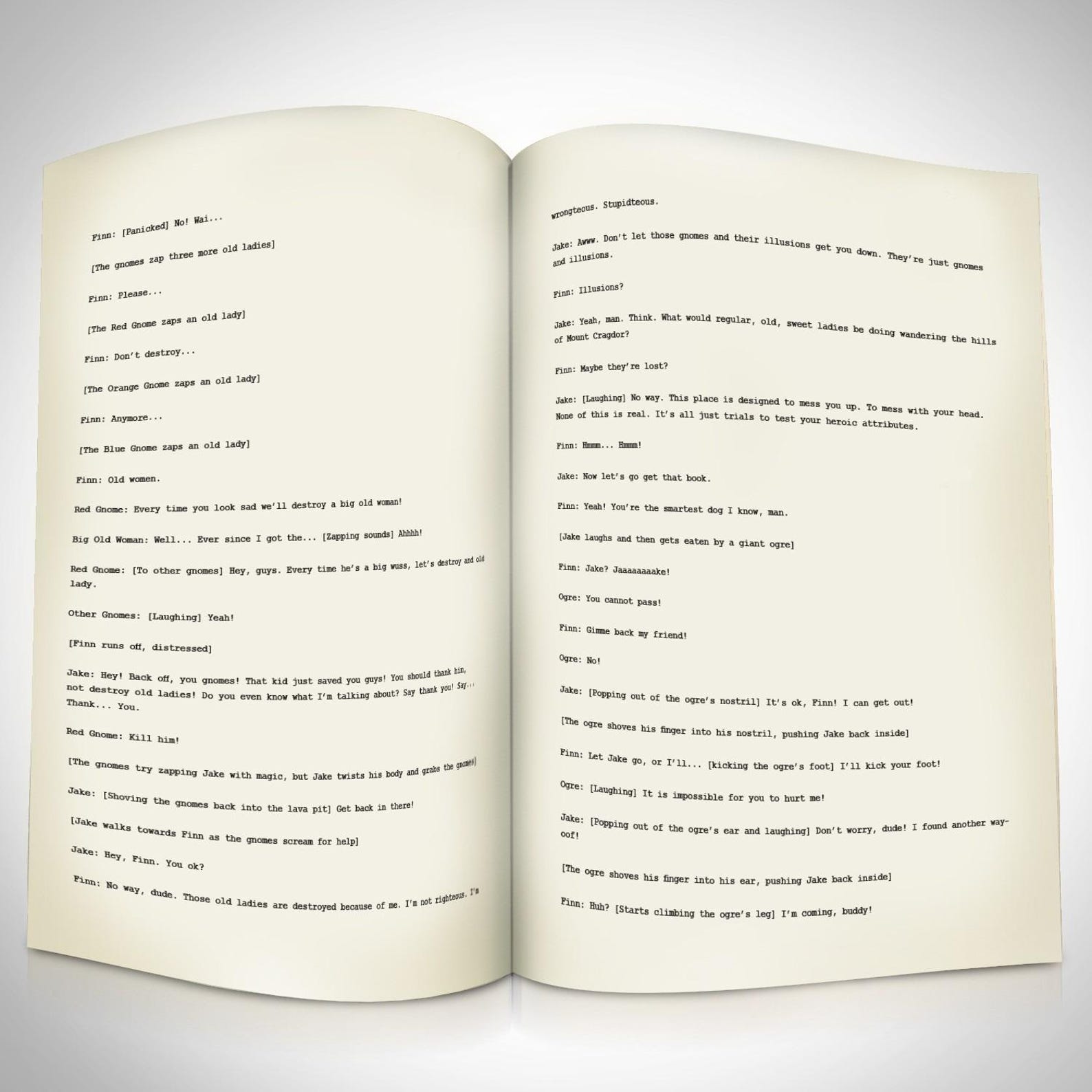 Adventure Time Script Limited Signature Edition Custom Frame - Etsy