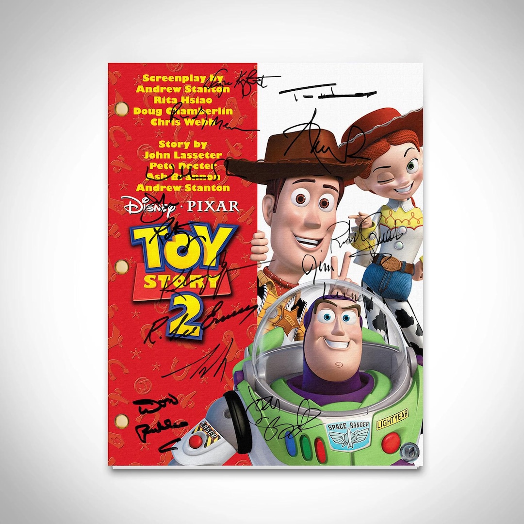Toy Story 2 Script Limited Signature Edition - Etsy