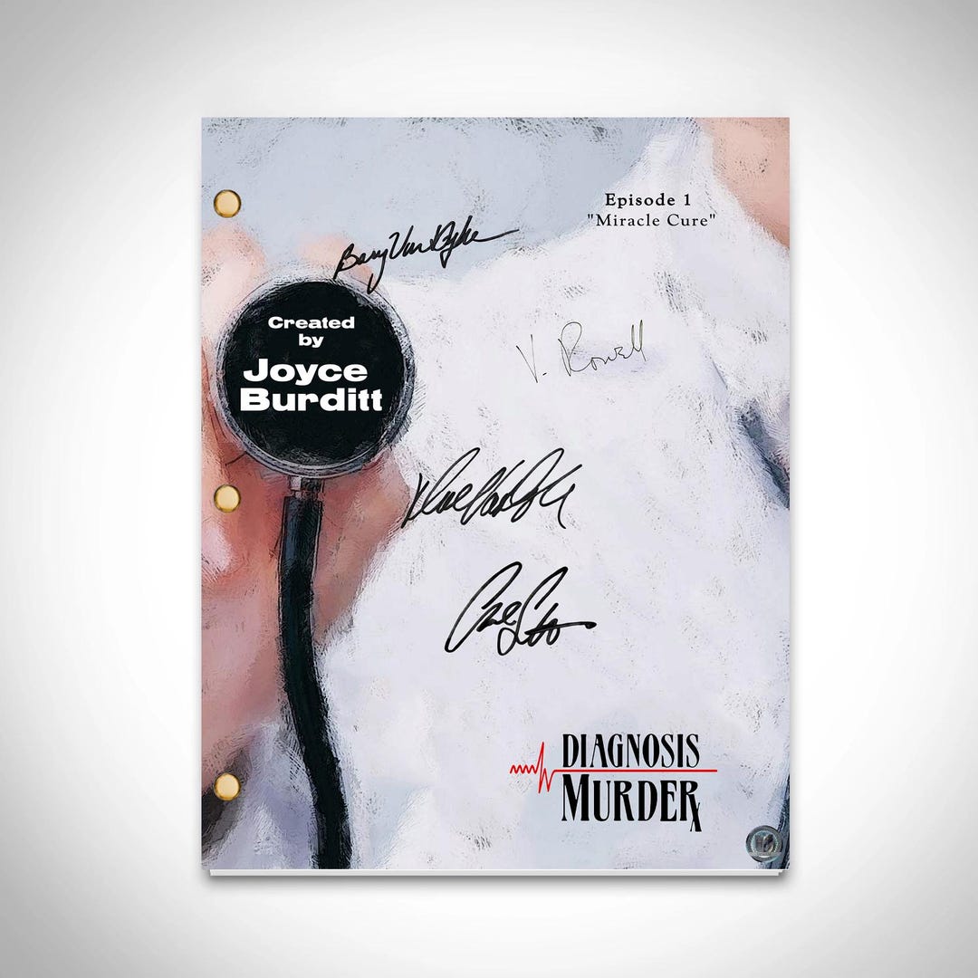 Diagnosis: Murder Script Limited Signature Edition - Etsy