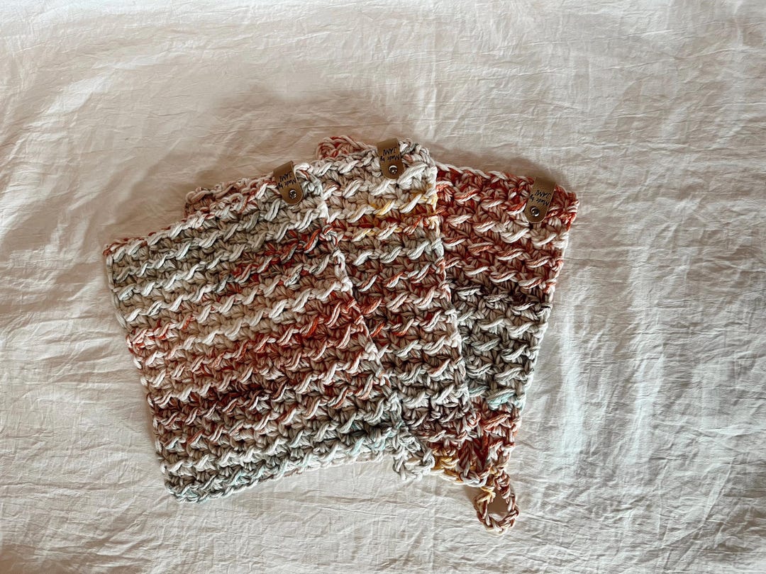 Crocheted Hot Pads - Etsy