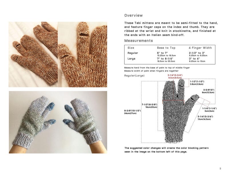 Tabi Mittens With Finger Caps - Etsy