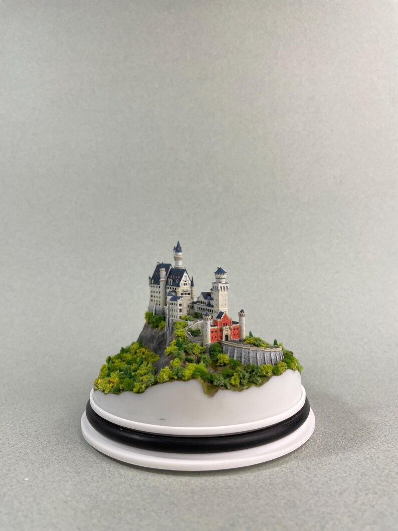 Miniature Model Neuschwanstein Castle. - Etsy