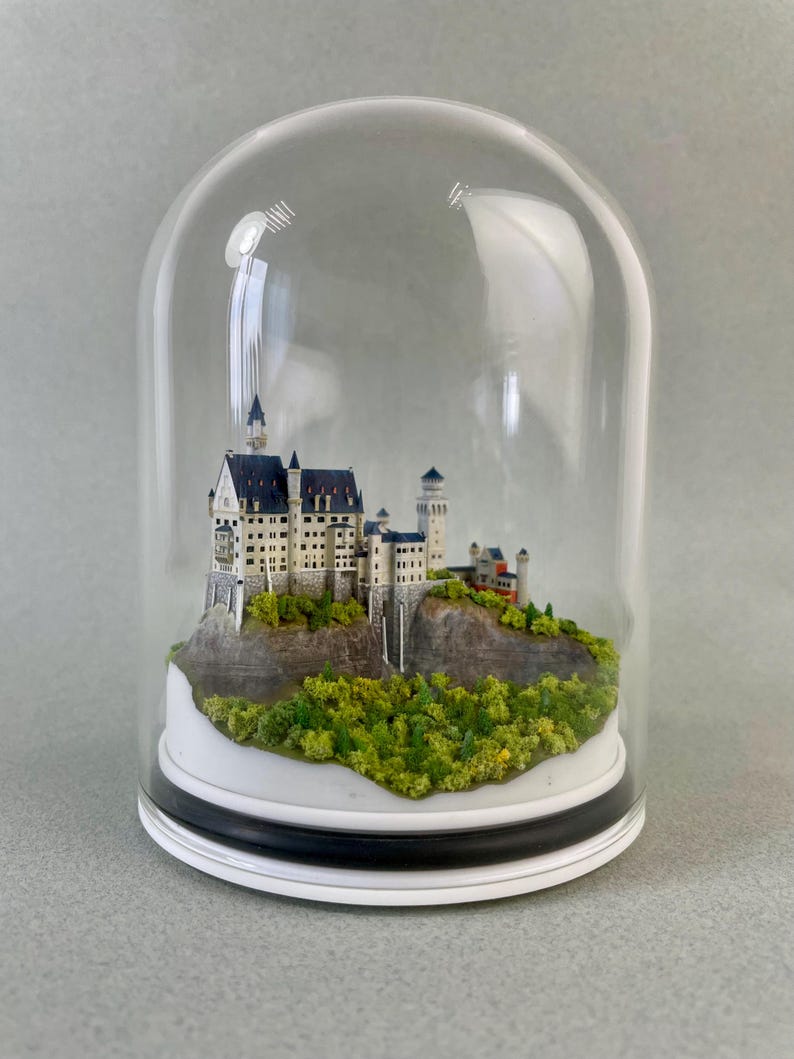 Miniature Neuschwanstein Castle - Etsy
