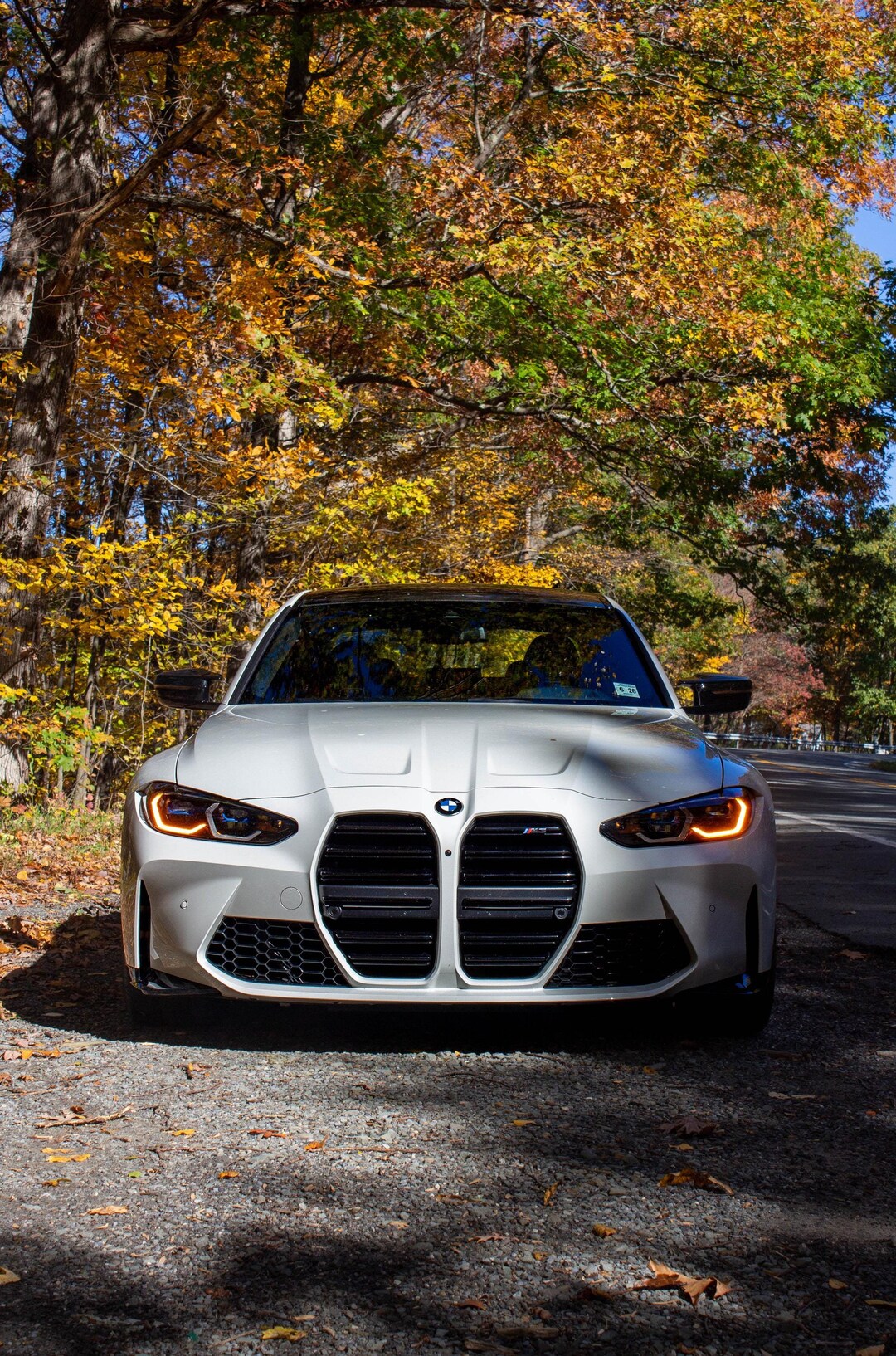 BMW G80 M3 Autumn Forest Poster - Etsy