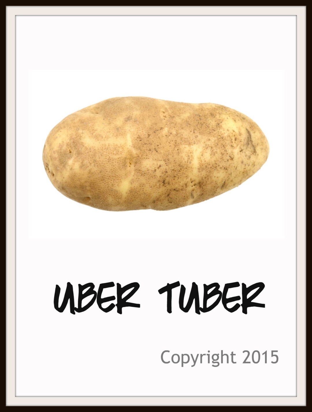 Inspirational Wall Art "uber Tuber" Wall Decor Instant Digital Download ...