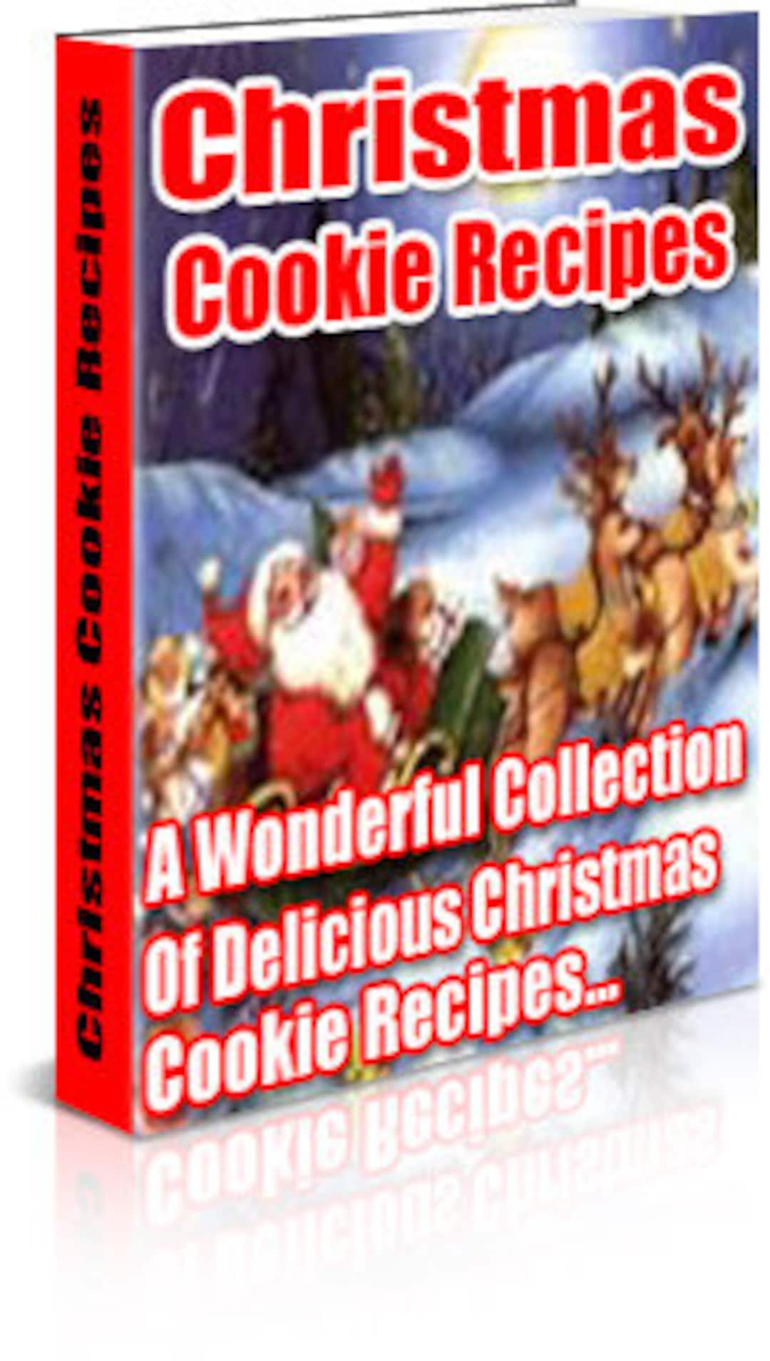 Christmas Cookie Recipe Book Instant Digital Download - Etsy