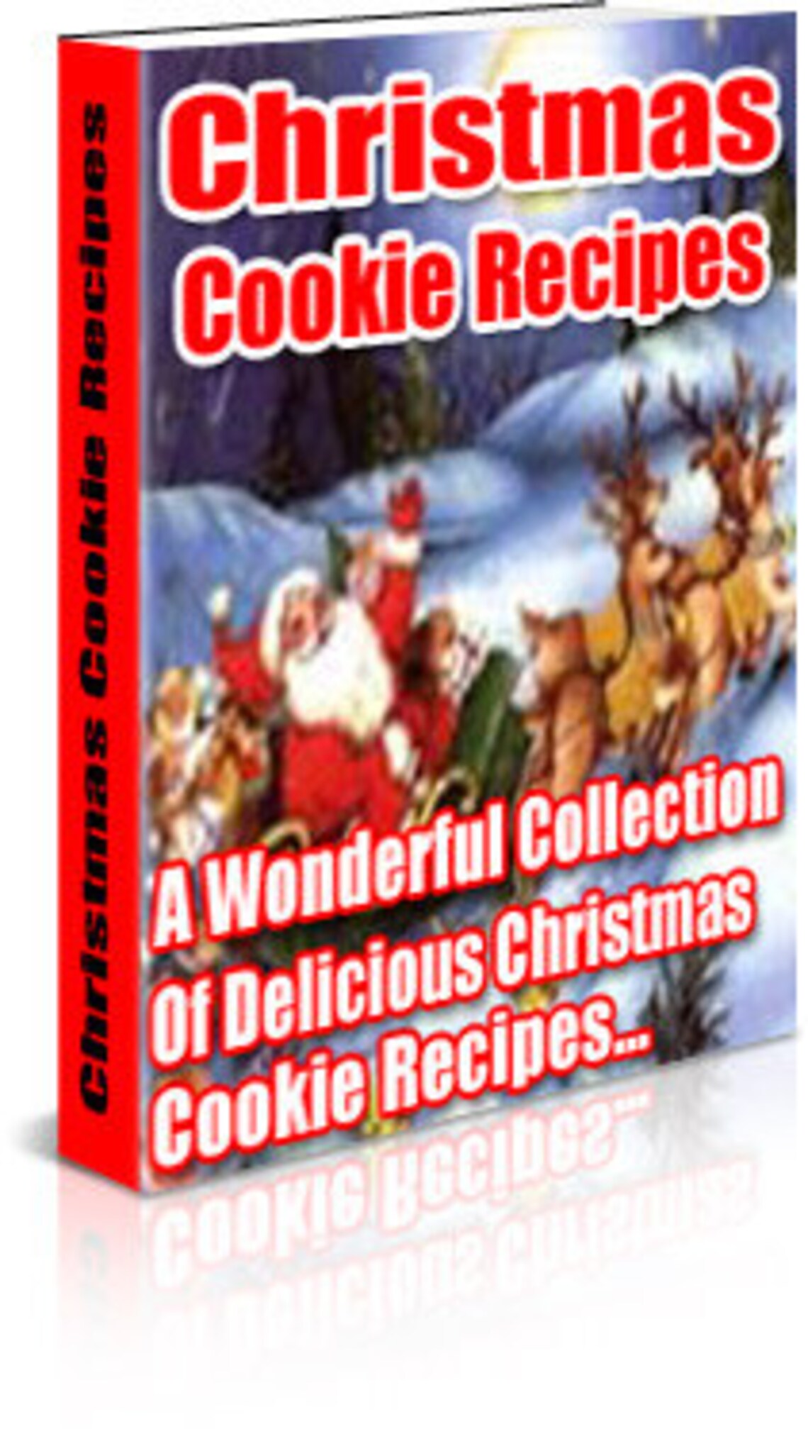 Christmas Cookie Recipe Book Instant Digital Download - Etsy