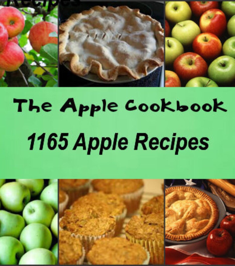 The Apple Cookbook: 1165 Apple Recipes Instant Download | Etsy