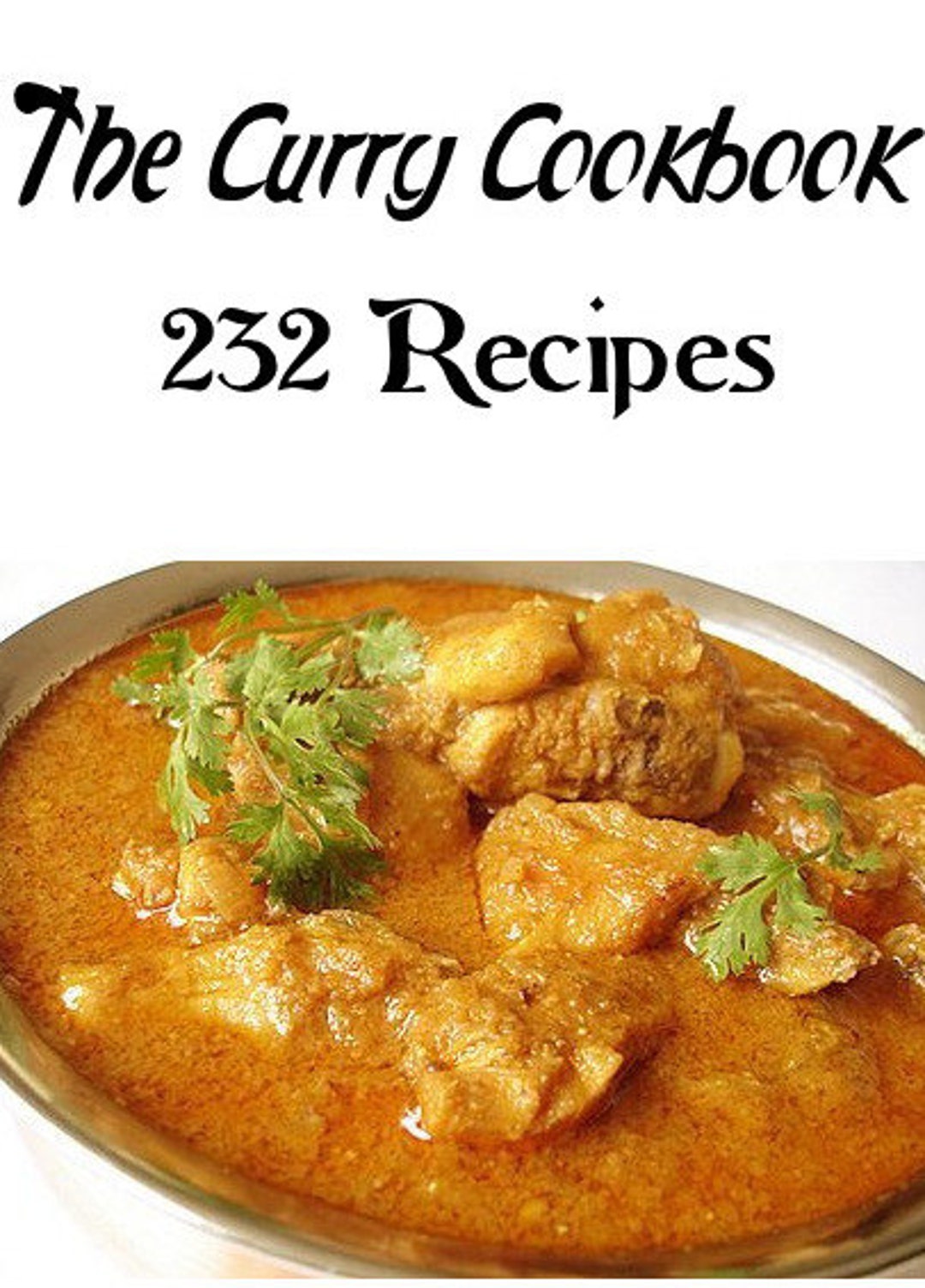 The Curry Cookbook 232 Recipes Instant Digital Download PDF File Ebook ...