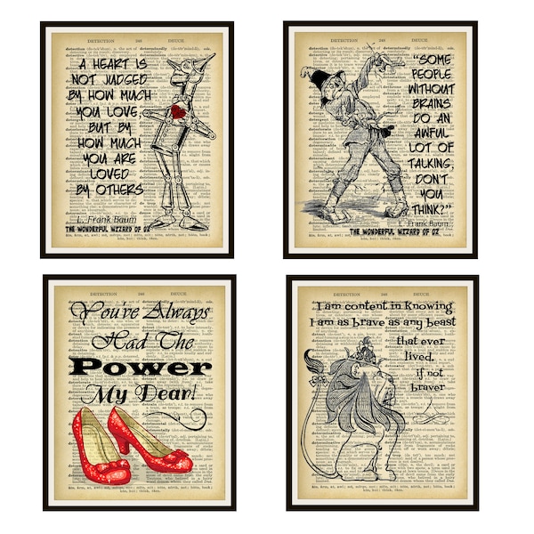 Wizard of Oz Set - Etsy