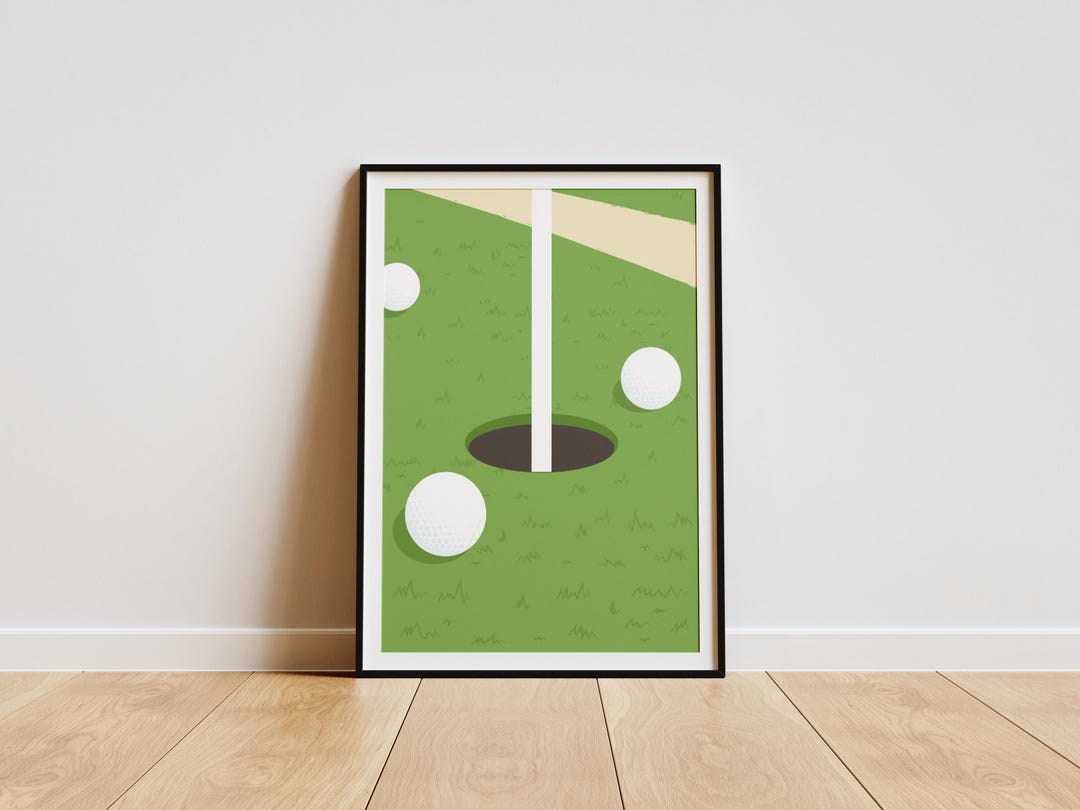 Golf Wall Art, Golf Printable, Wall Art, Golf Poster, Golf Design, Golf ...