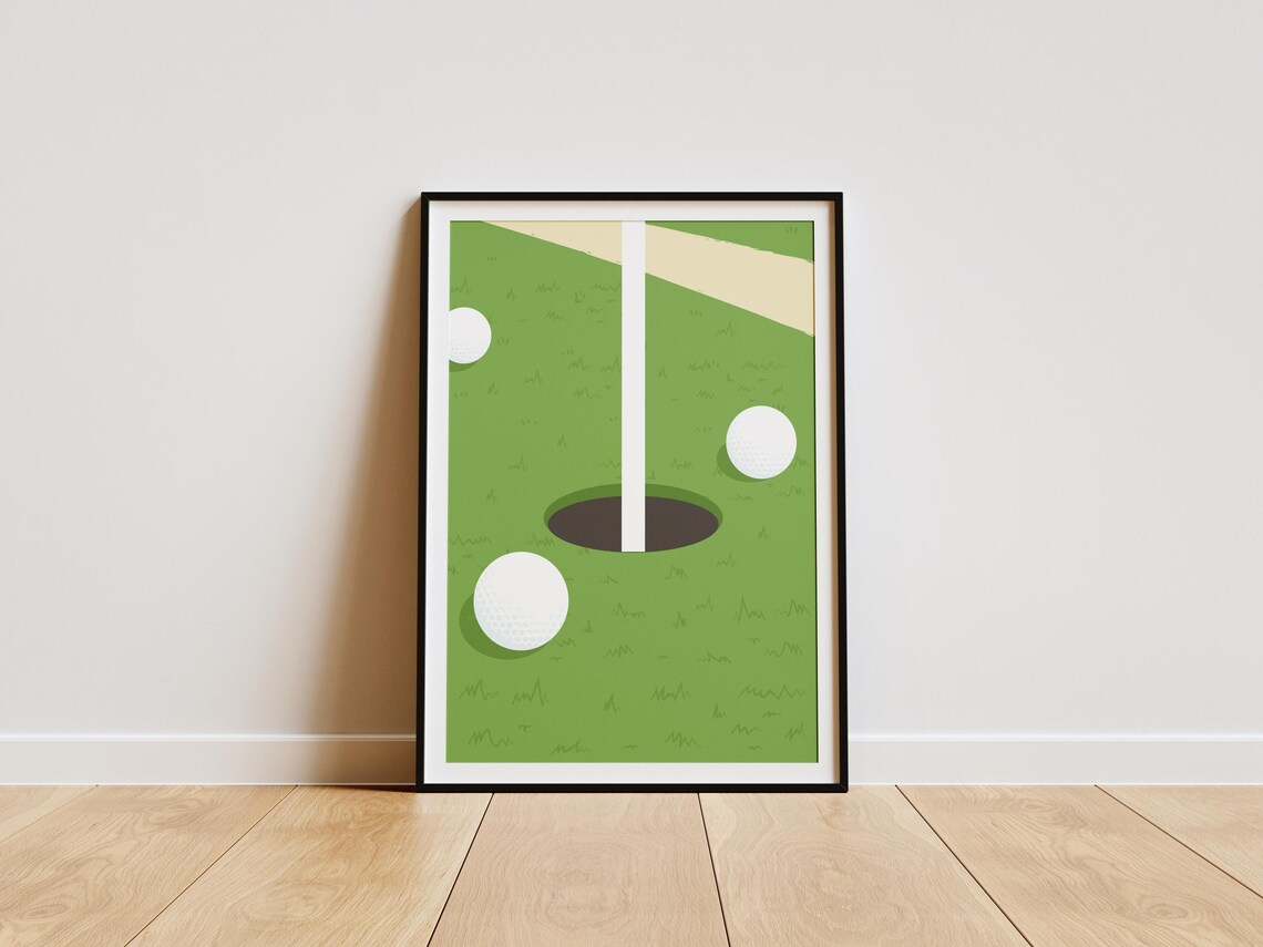 Golf Wall Art, Golf Printable, Wall Art, Golf Poster, Golf Design, Golf ...