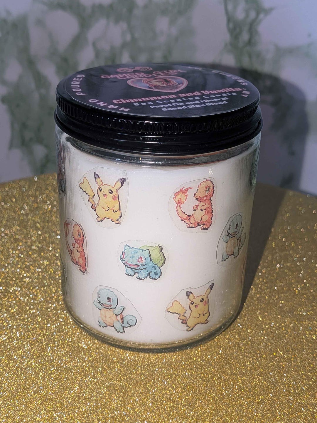 8oz Pokemon Candle | Anime | Pikachu | Gamer Gift - Etsy