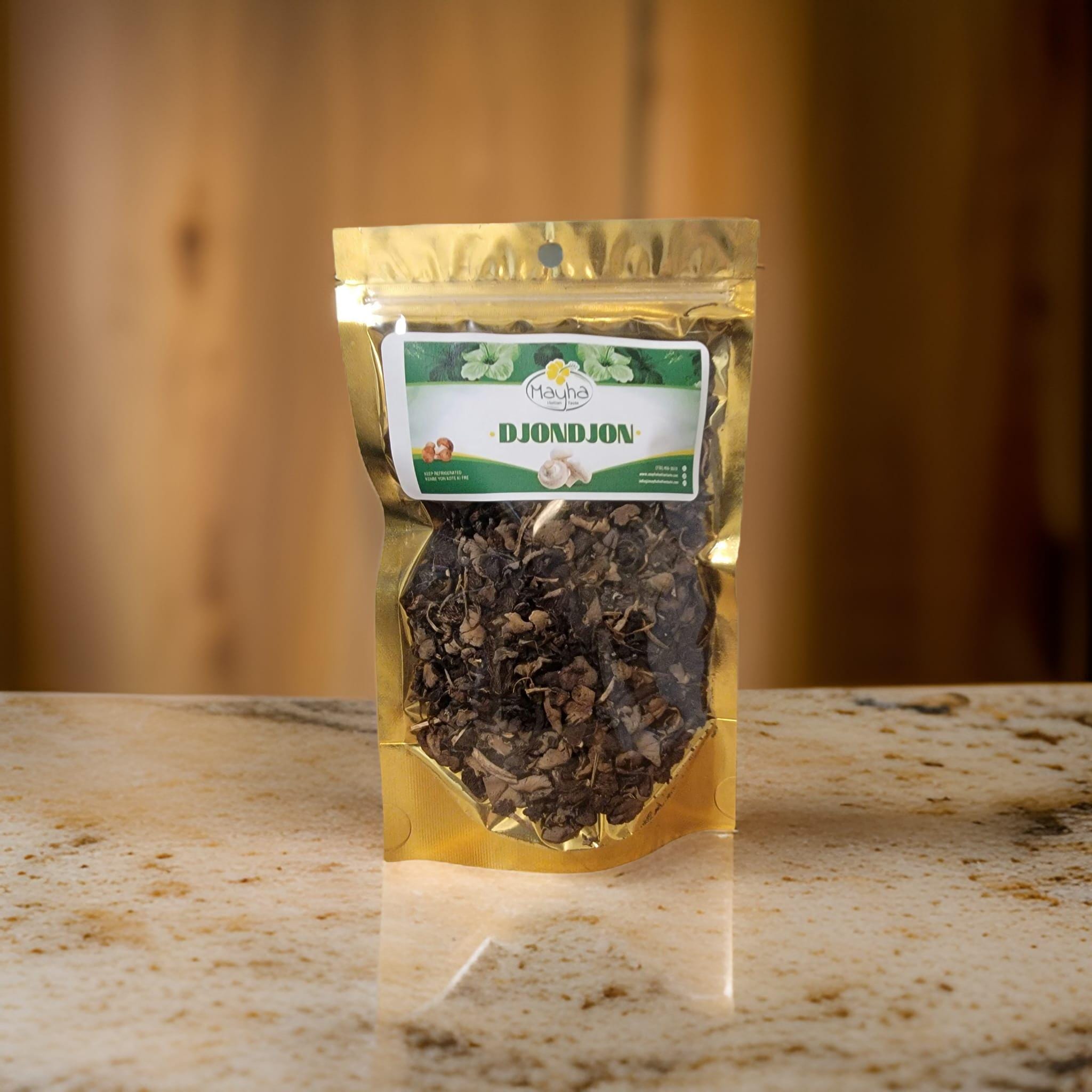 Family Size Djondjon Dried Mushrooms – Authentic Haitian Dry Black Djon ...
