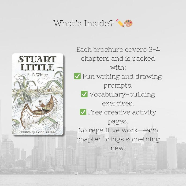 Stuart Little Literature Brochure - Etsy