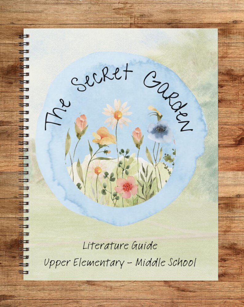 The Secret Garden Literature Guide - Etsy