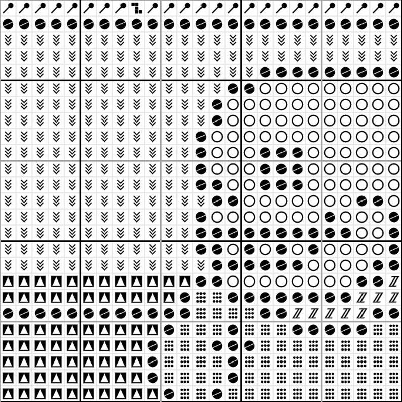 Undertale Cross Stitch Pattern: Sans at Grillbys Pub (PDF Download ...