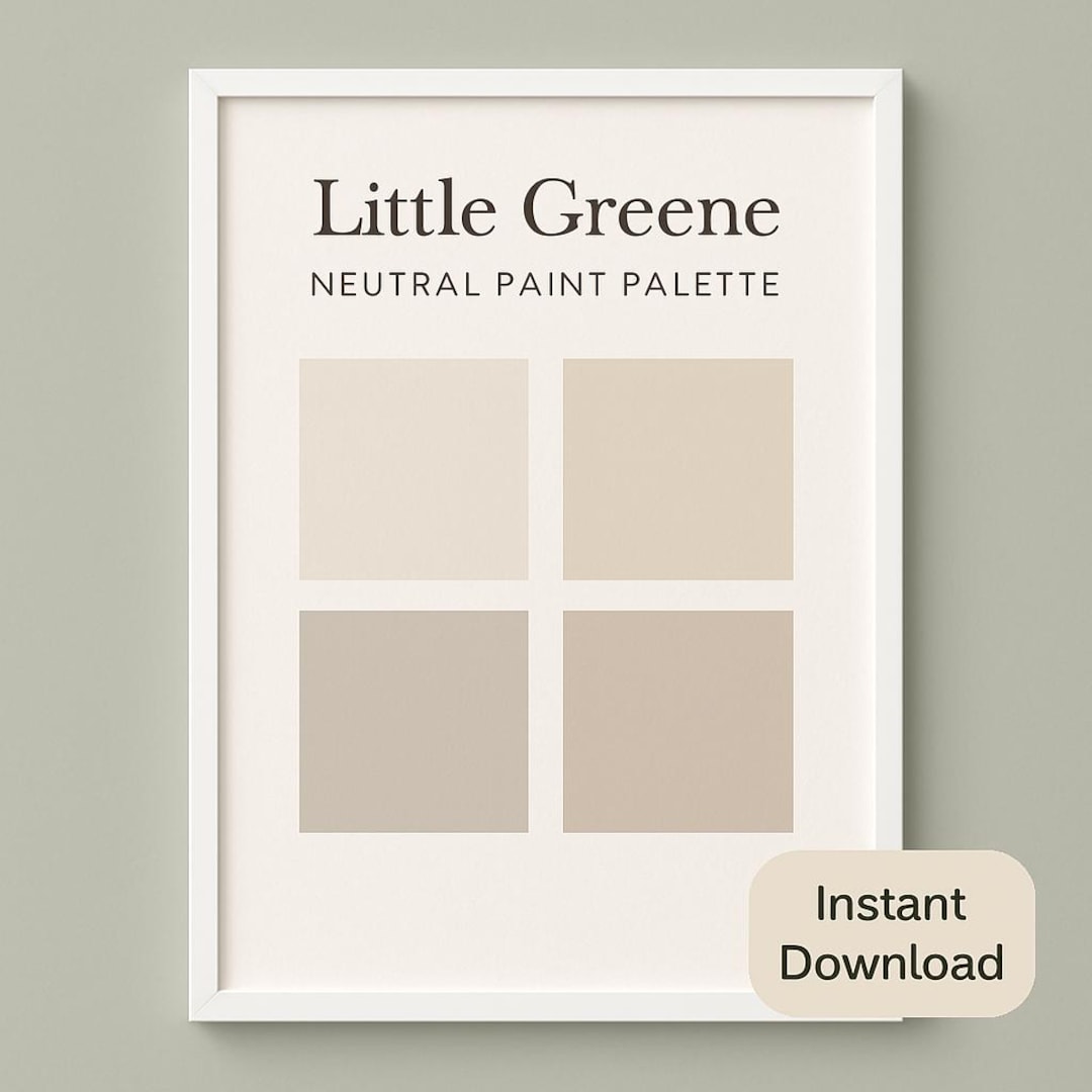 Little Greene Neutral Paint Palette | Digital Interior Design Colour ...