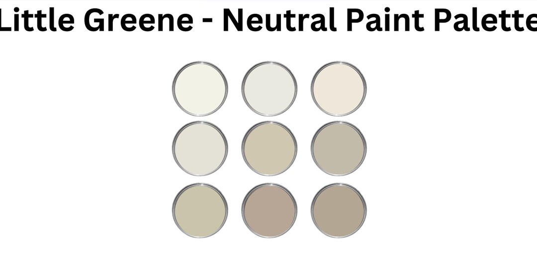 Little Greene Neutral Paint Palette | Warm & Cool Neutrals for Interior ...