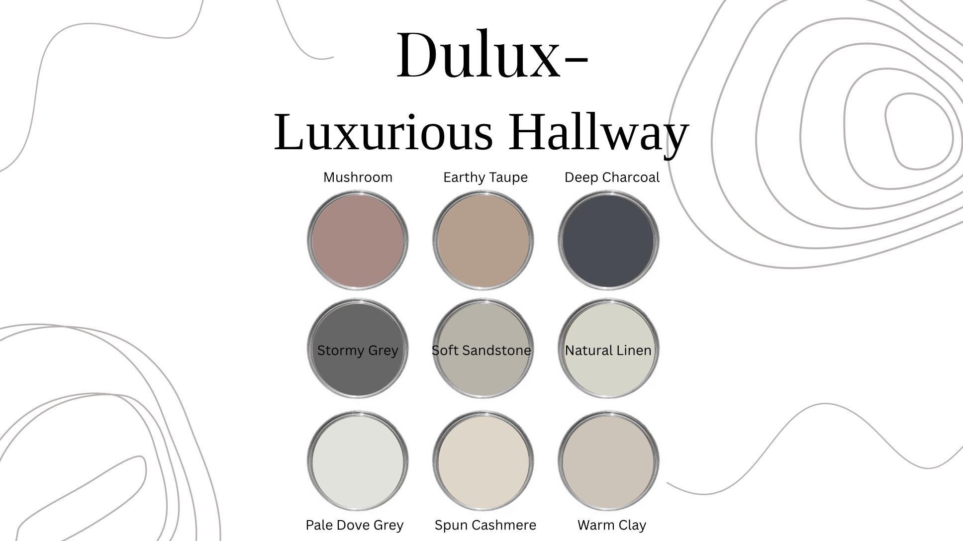 Dulux Paint Colour Palette | Luxurious Neutral Paint Guide | Timeless ...