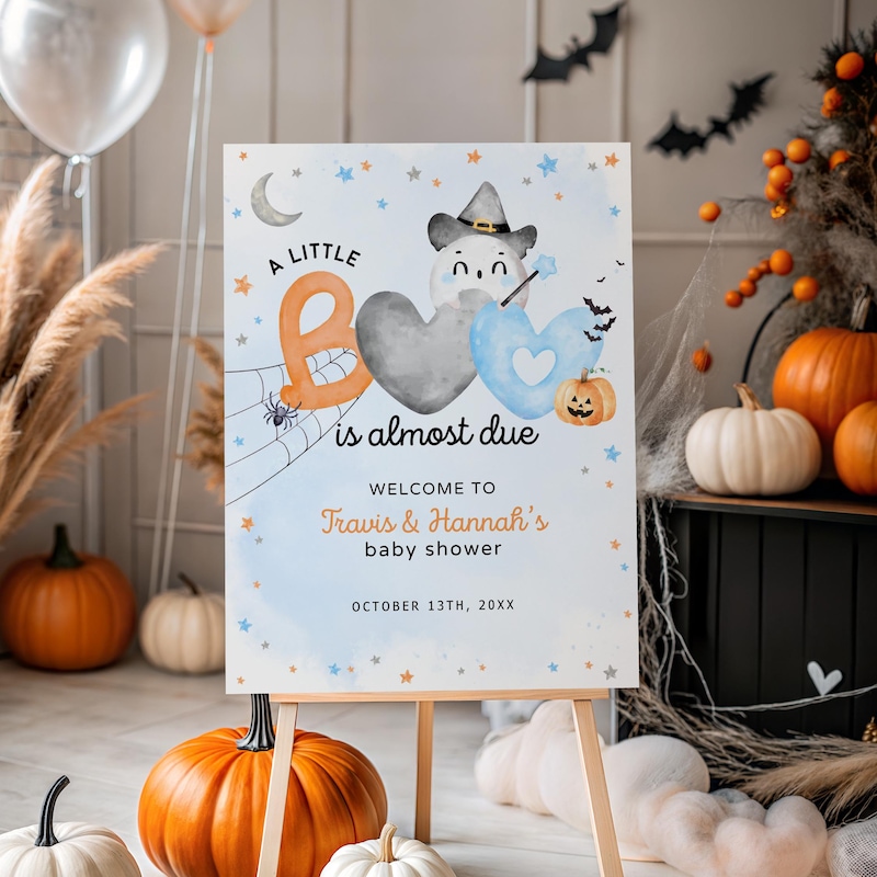 Editable Little Boo Baby Shower - Etsy