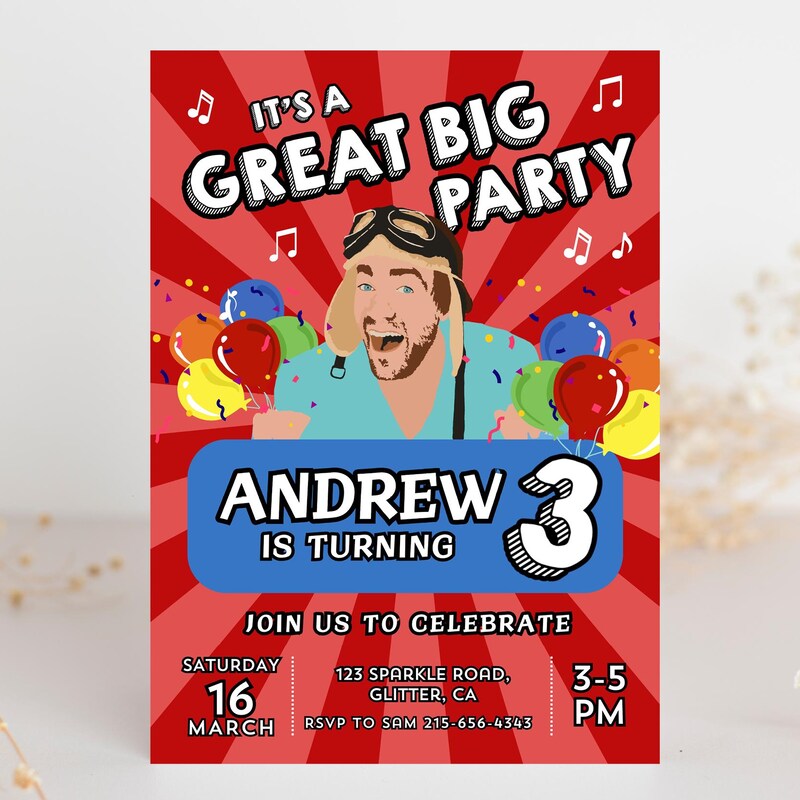 Danny Go Party - Etsy