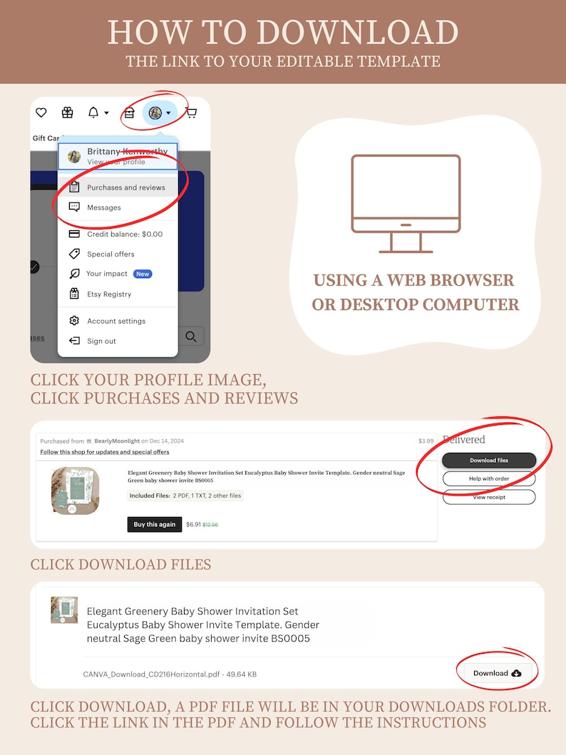 Animated Watercolor Floral Christmas Card Mobile Greenery Red Bow Photo ...