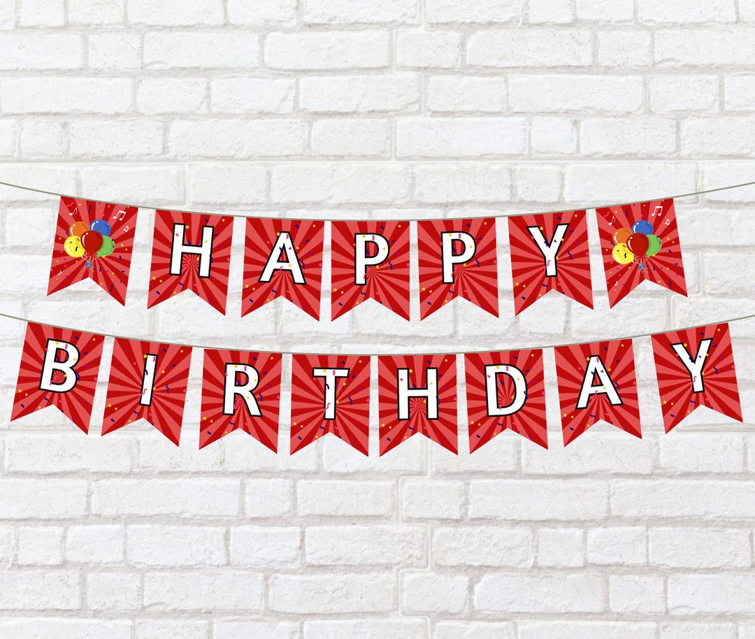Danny Decorations, Danny Birthday Theme, Printable Danny Banner, Danny ...