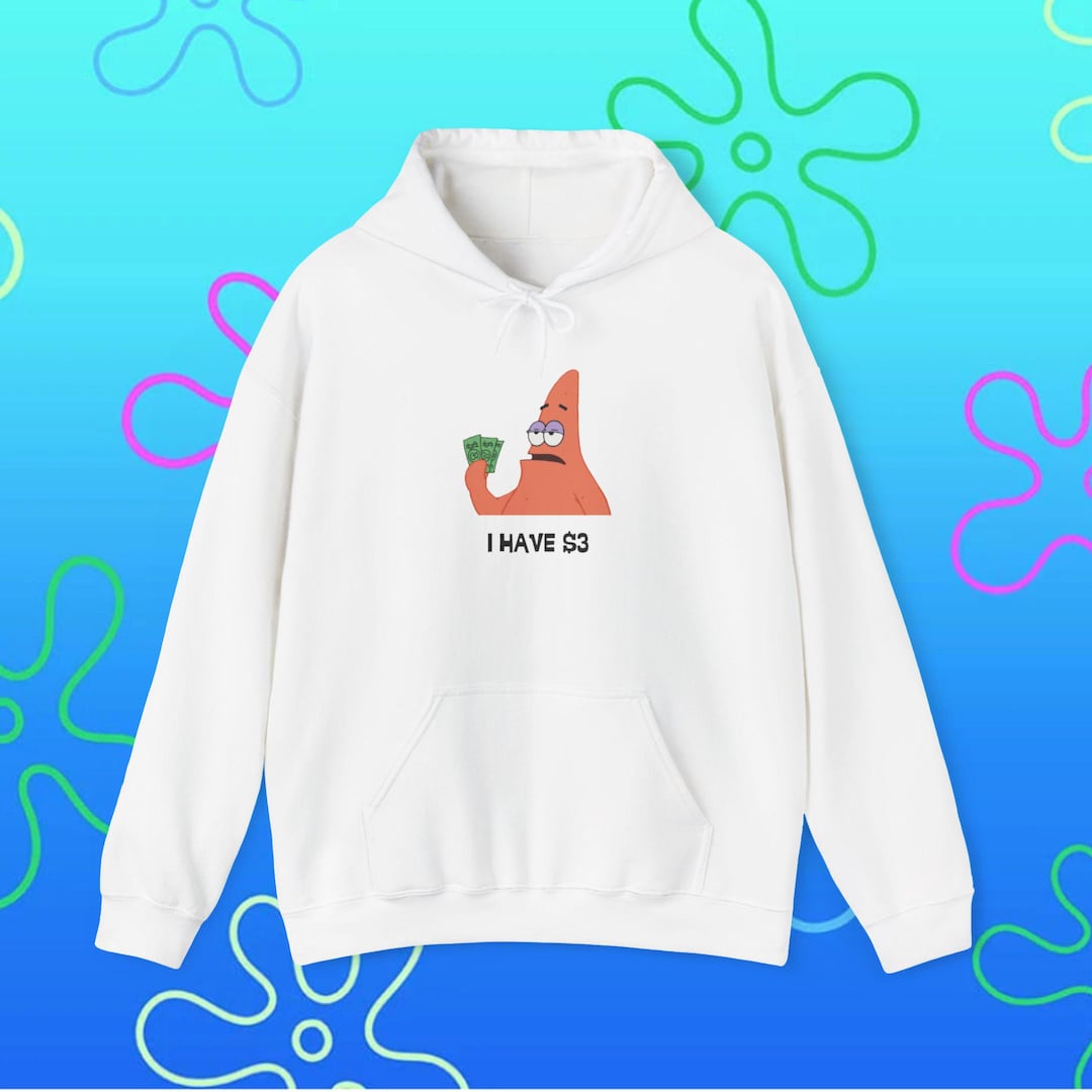 Patrick Star Meme Hoodie - Etsy