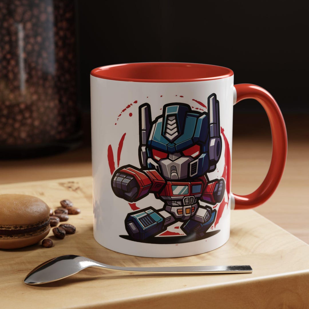 Optimus Prime Mug - Fuel Your Day With the Autobot Leader! - Etsy