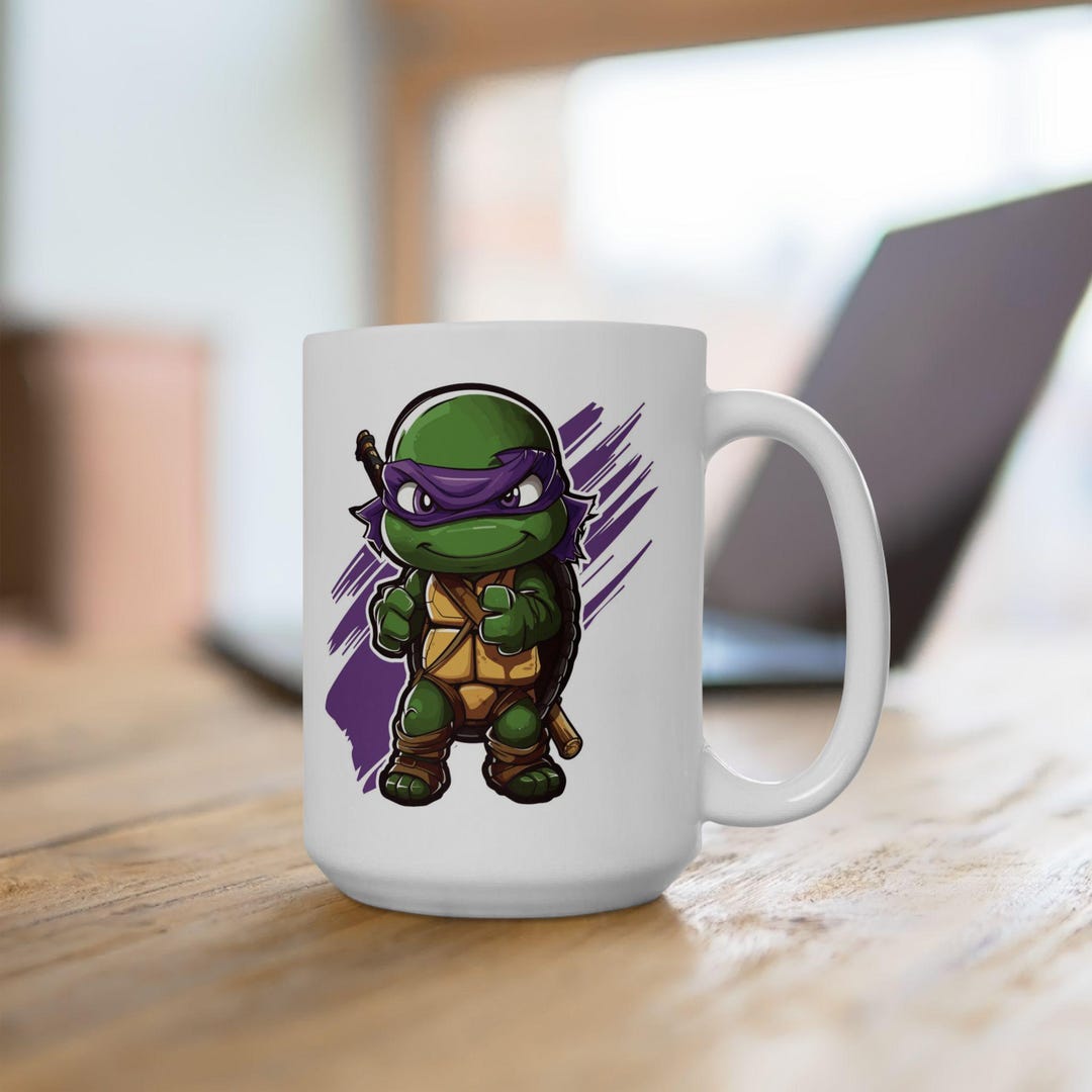 Donatello Mug - Embrace the Genius of the Ninja Turtles! - Etsy